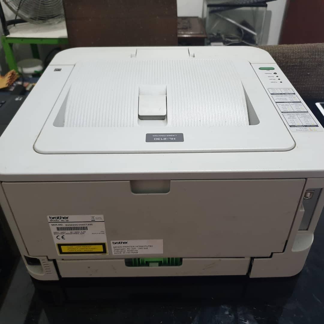 Printer Laser merk Brother type HL-2130, Elektronik, Komputer, Lainnya ...