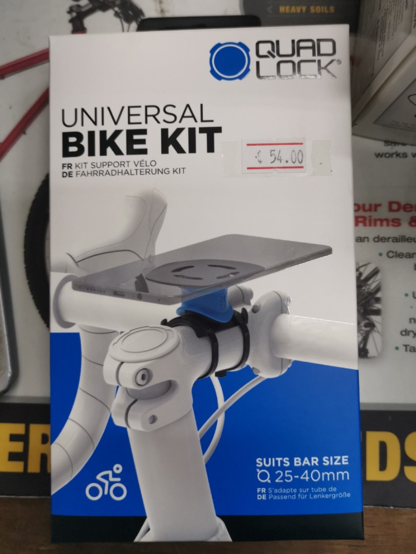 Quad Lock Universal Fit Bike Kit V2, Sports Equipment, Bicycles & Parts ...