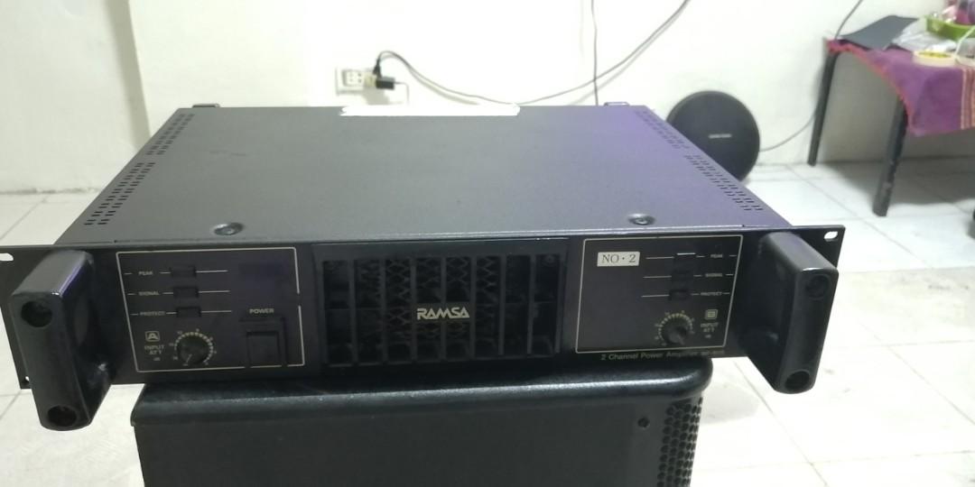 Ramsa Amplifier, Audio, Soundbars, Speakers & Amplifiers on Carousell