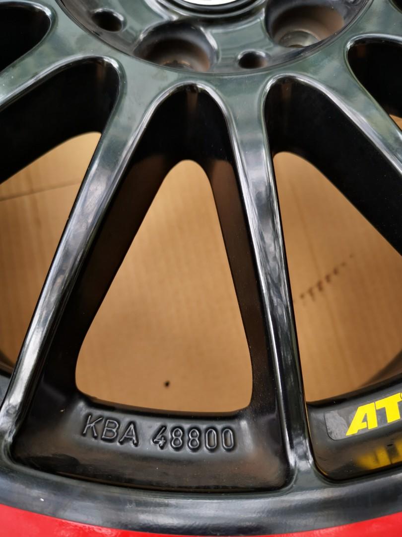 Rims Ats Streetrallye, Car Accessories, Tyres & Rims on Carousell