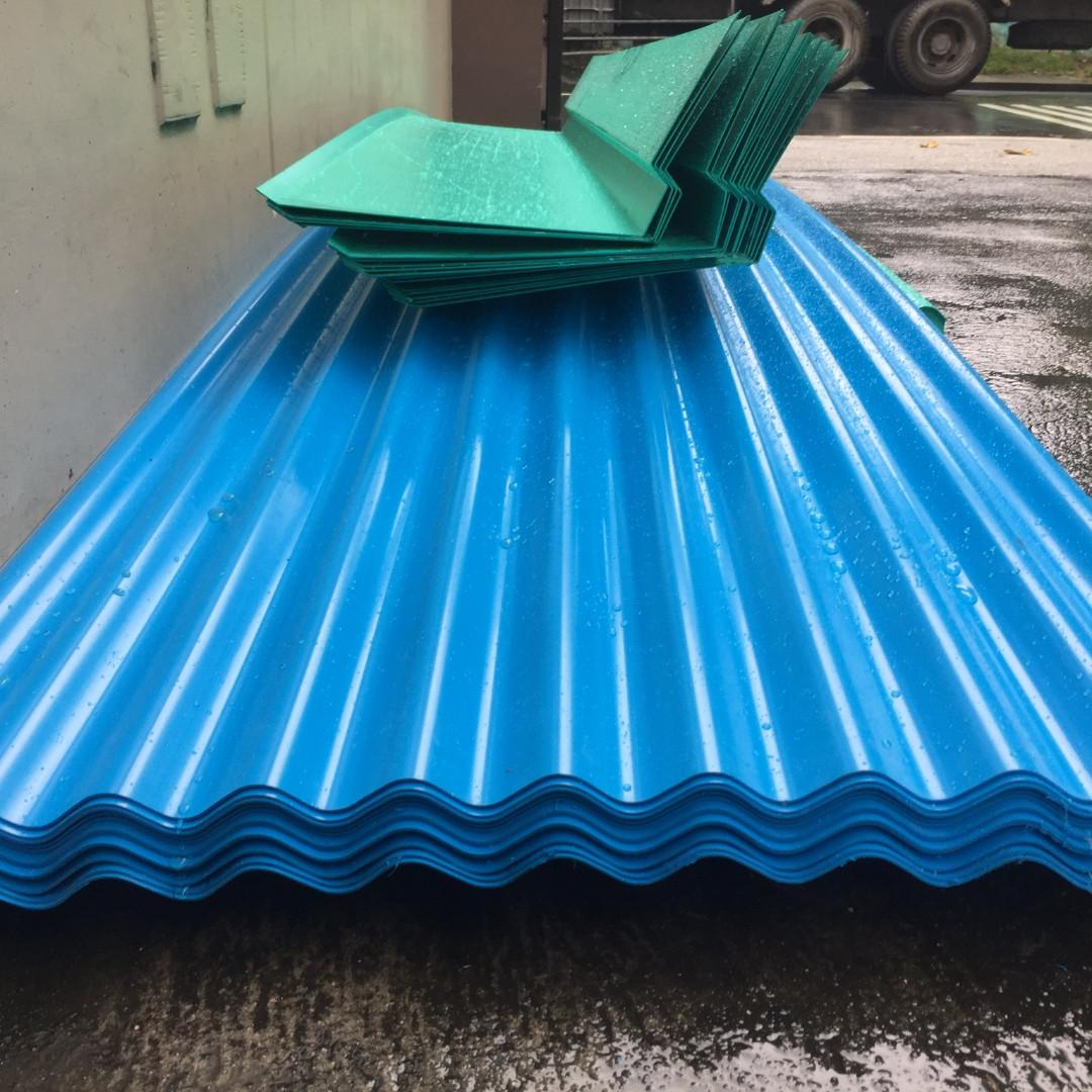 Rust Free uPVC Corrugated with UV Protection, Commercial & Industrial ...