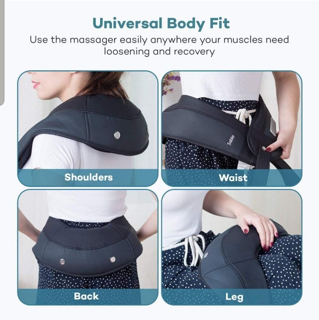 Sable Neck & Back Tapping Massager SA-PCA005, Health & Nutrition ...