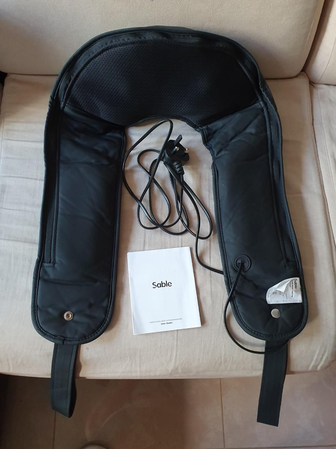 Sable Neck & Back Tapping Massager SA-PCA005, Health & Nutrition ...
