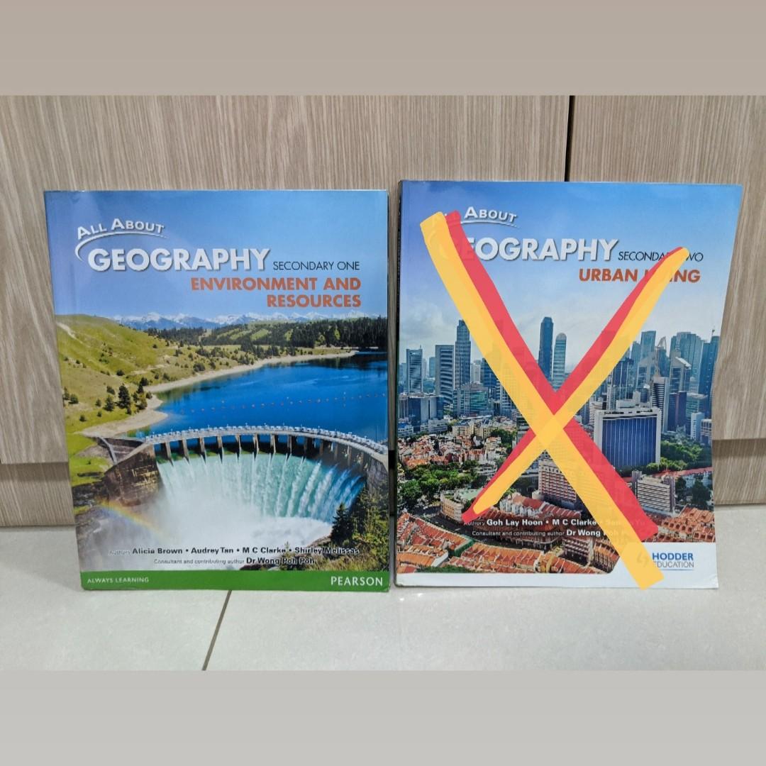 Sec 1 Geography Textbook, Hobbies & Toys, Books & Magazines, Textbooks ...