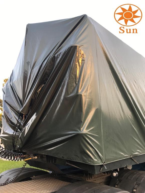 Super A Green OD 9ft x 18ft Canvas Nylon Sheet Only PVC Tarpaulin ...