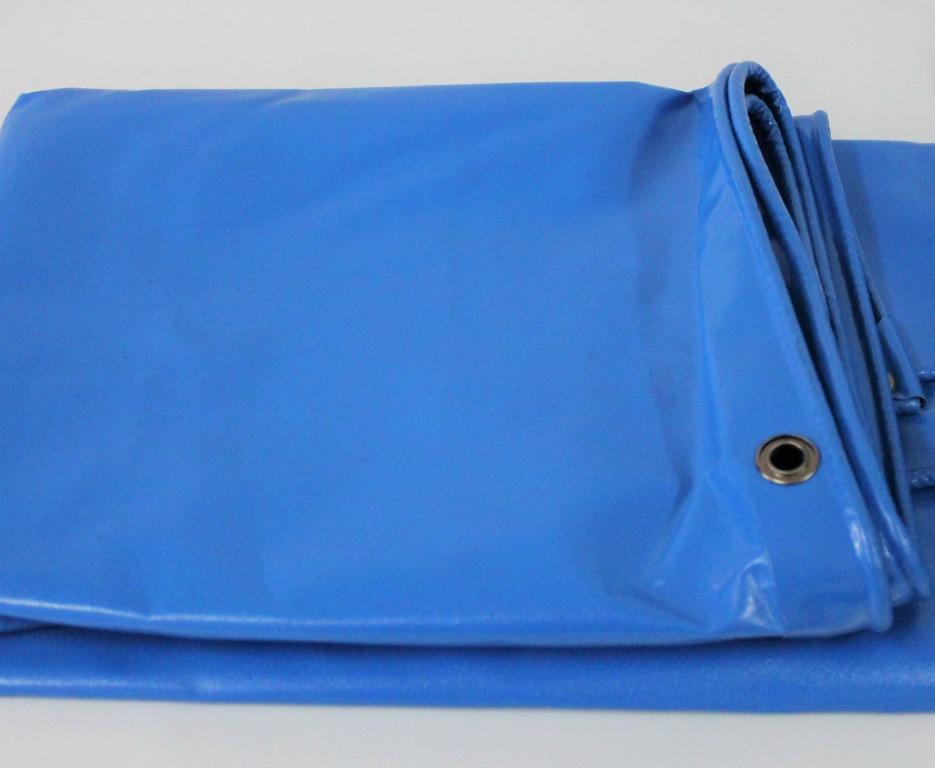 Super A Nylon 9ft x 15ft Blue PVC Tarpaulin Vinylon Ready Made Heavy ...