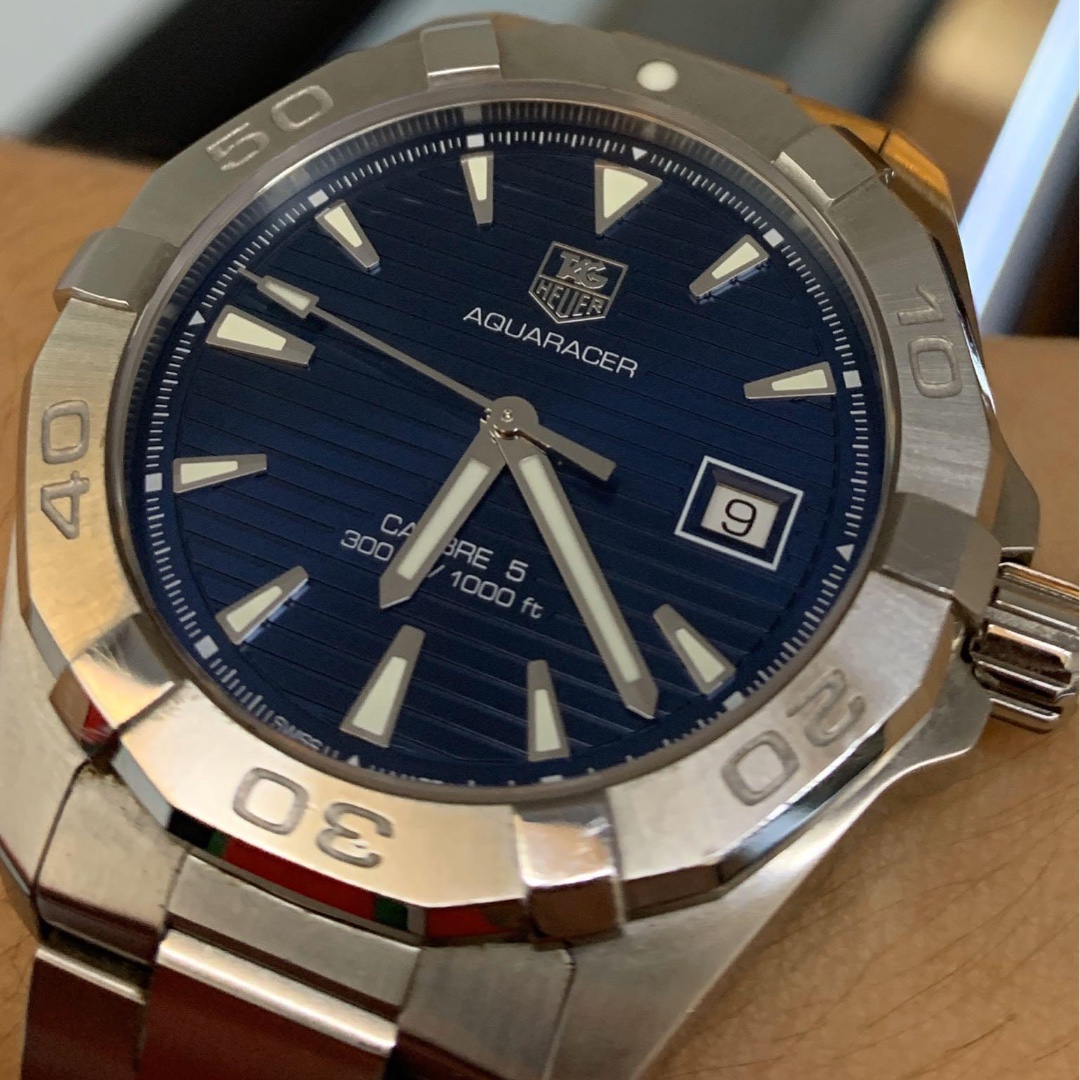 Tag Heuer Aquaracer 300M Calibre 5, Mobile Phones & Gadgets, Wearables ...