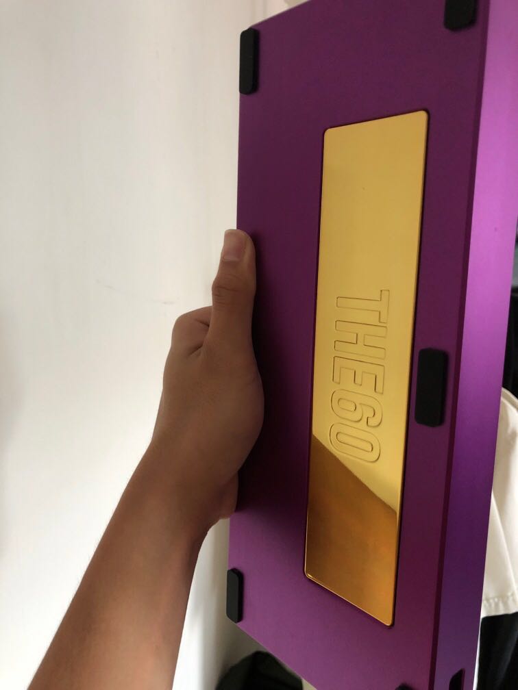 THE60 Purple 60% Custom Mechanical Keyboard, Computers & Tech, Parts ...