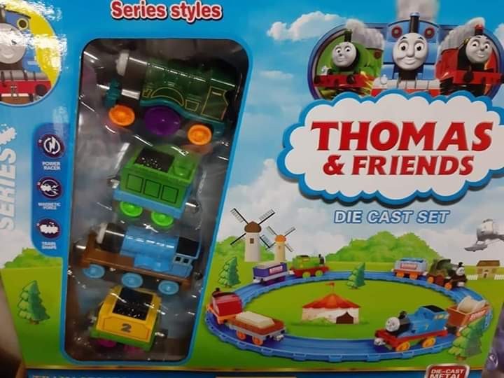 Thomas & Friends Die Cast Set, Hobbies & Toys, Toys & Games on Carousell