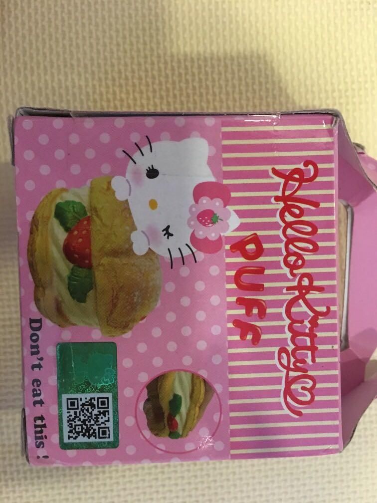 1x Hello Kitty strawberry puff, Babies & Kids, Baby Nursery & Kids ...