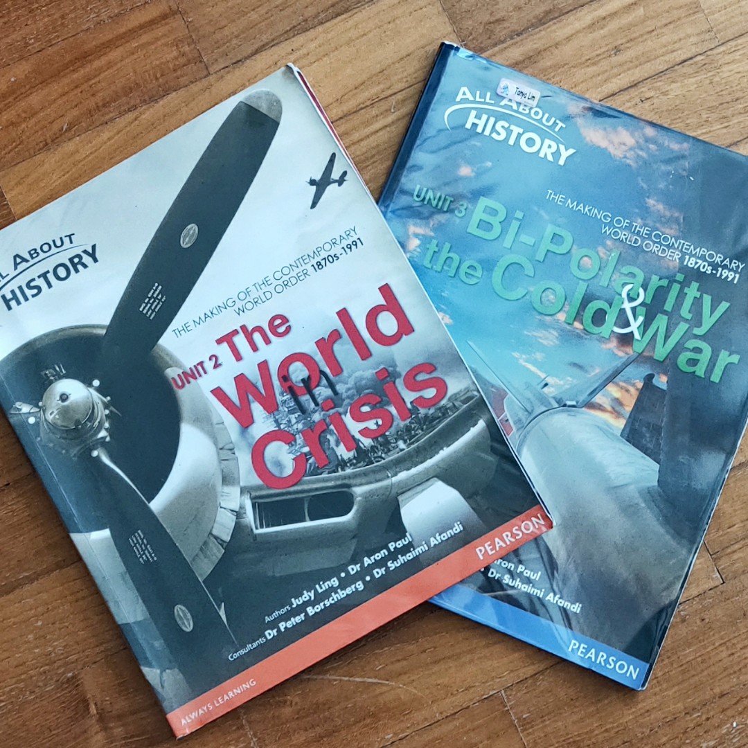 All About History Unit 2 and 3 Textbook set ( The World in Crisis + Bi ...