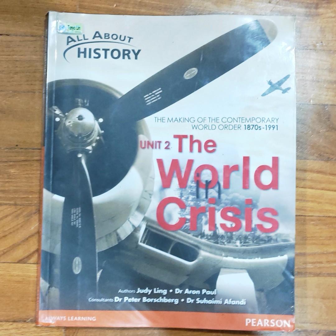 All About History Unit 2 and 3 Textbook set ( The World in Crisis + Bi ...