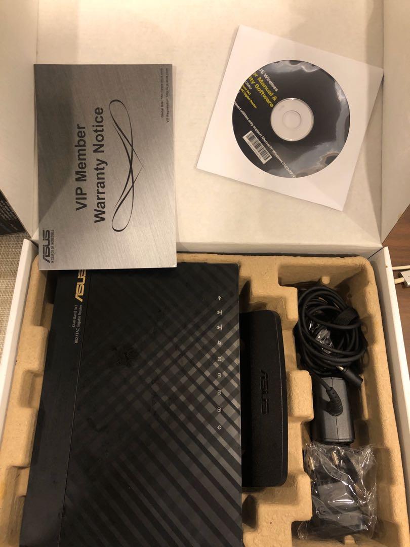 Asus RT-AC1750 Router, Computers & Tech, Parts & Accessories ...