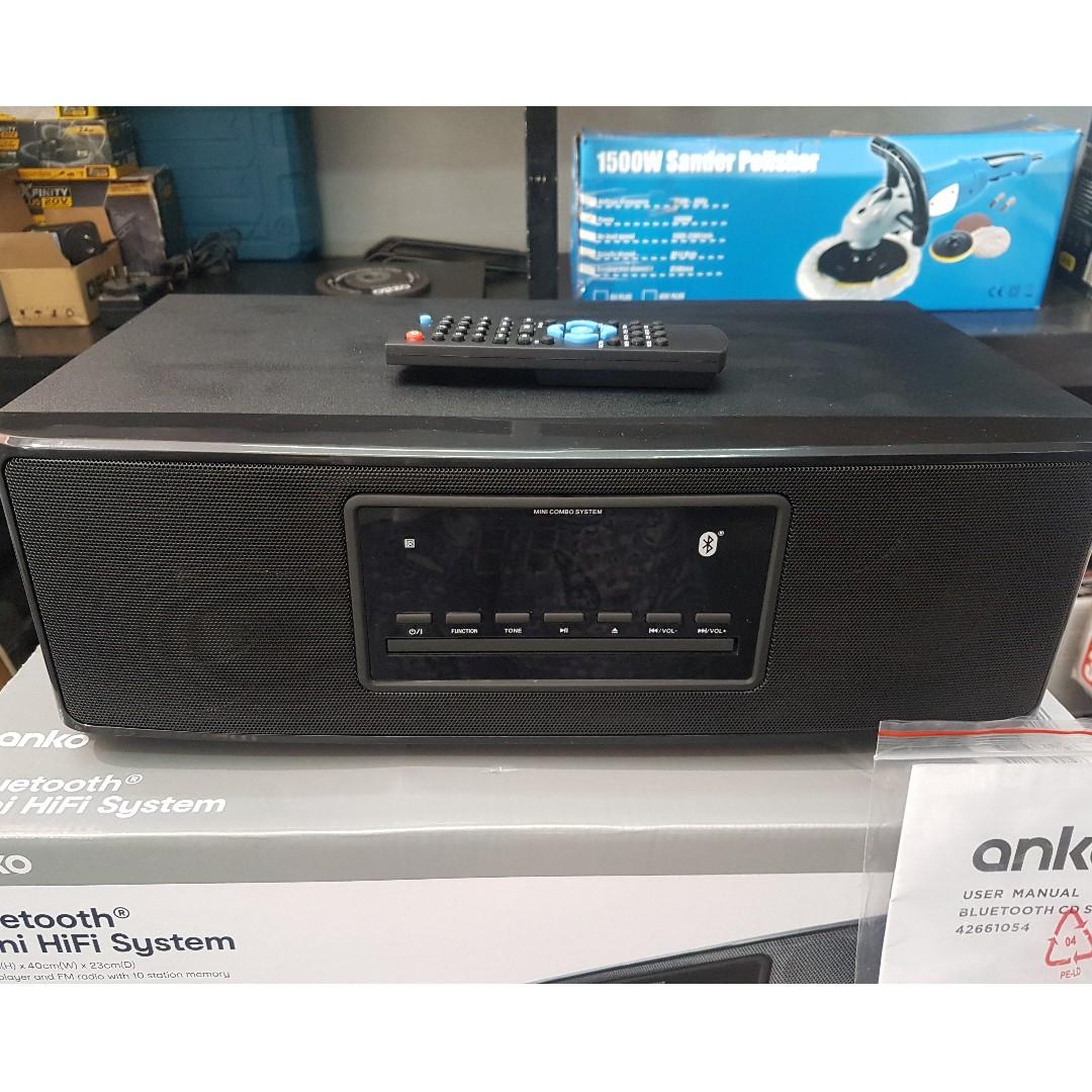 Bluetooth Mini Hi Fi System Anko, Audio, Soundbars, Speakers ...