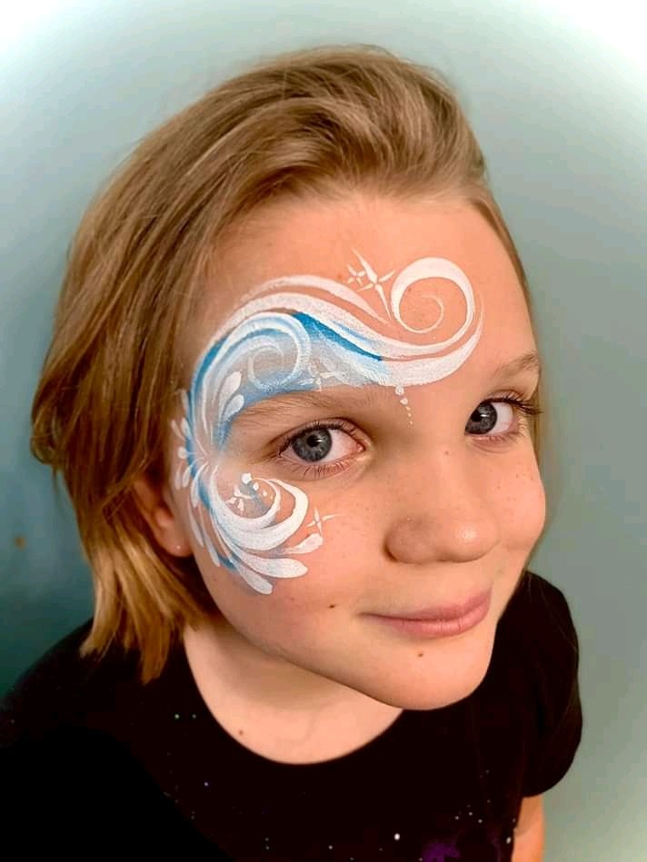 Christmas face painting face paint photo coverage clown magician photo ...