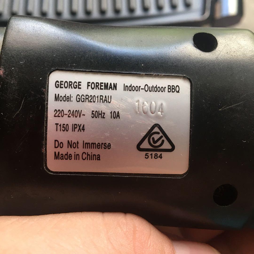 George Foreman Electric Grill, Furniture & Home Living, Kitchenware ...