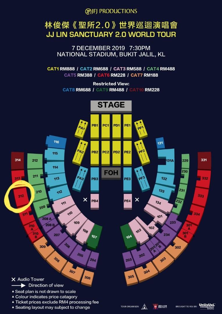 JJ Lin Sanctuary 2.0 Concert 2019 (Malaysia) 林俊杰 圣所2.0 世界巡回演唱会 吉隆坡站 ...