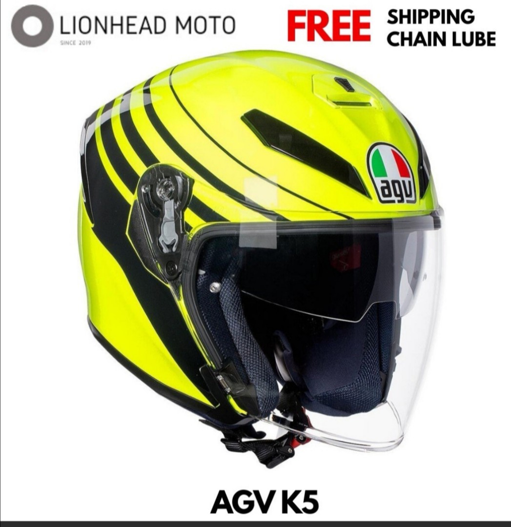 K5 jet helmets half face/open face with Sunvisor ARAI SHOEI TSR MHR ...