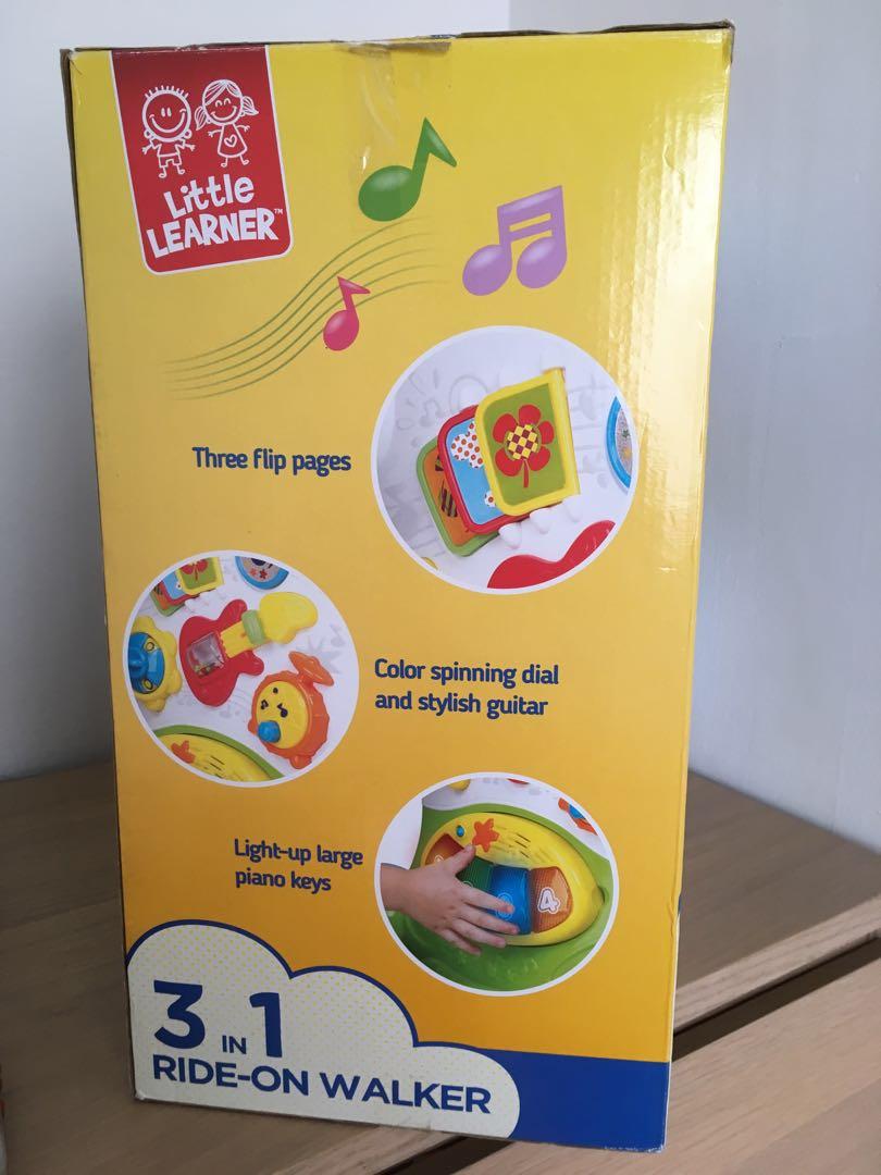 Little Learner 3-in-1 ride on walker, Babies & Kids, Infant Playtime on ...