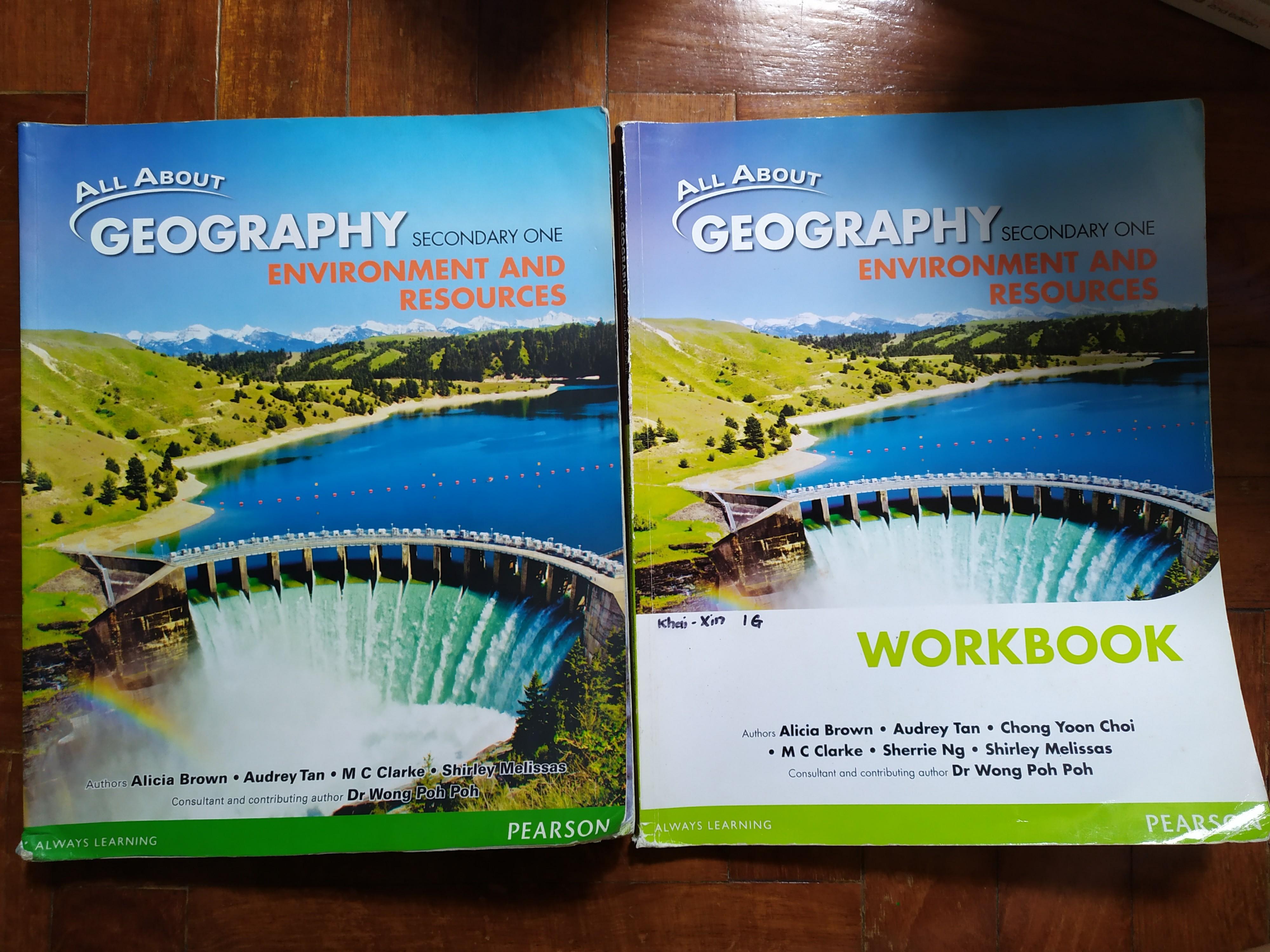 Lower Secondary geography textbook - environment and resources, Hobbies ...