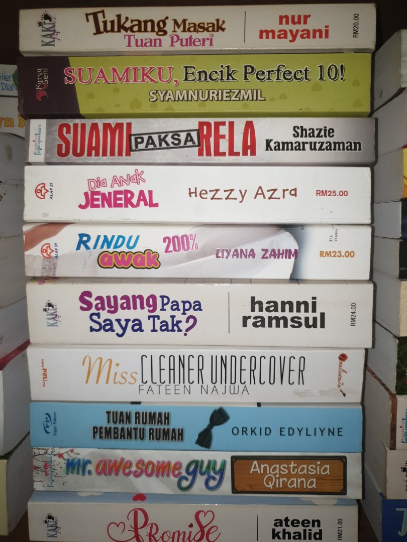 Malay Novel, Hobbies & Toys, Books & Magazines, Fiction & Non-Fiction ...