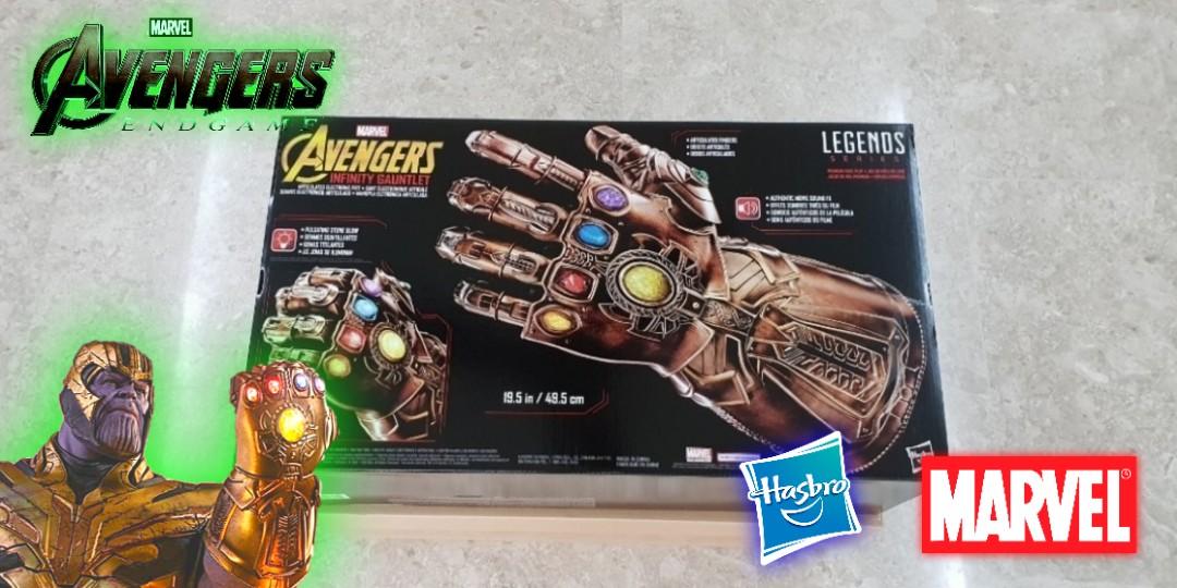 Marvel Legends Series Infinity Gauntlet with serial Articulated ...