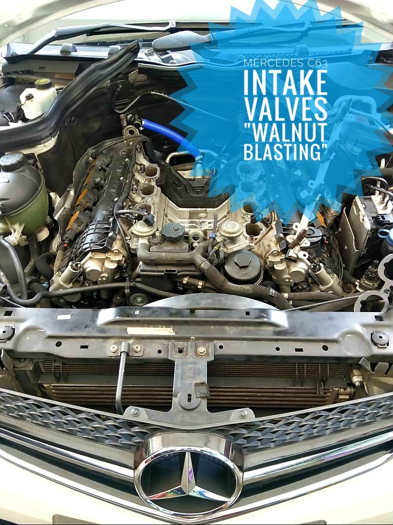 Mercedes Car Makes : Intake Valves "Walnut Blasting" Service, Car ...