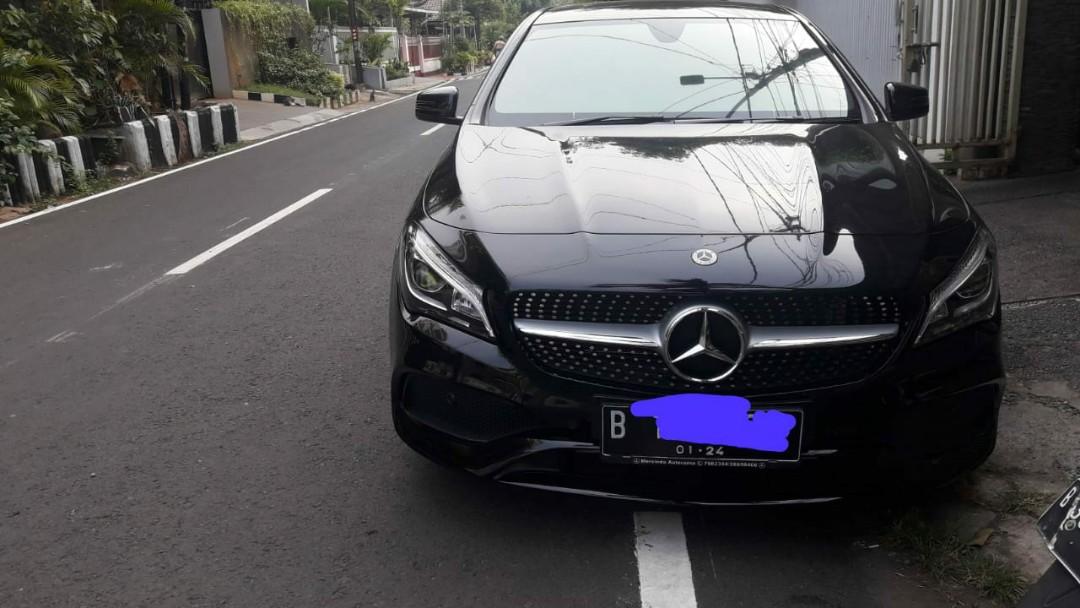 Mercy CLA 200 AMG line 2018 (nego halus), Mobil & Motor, Mobil untuk ...