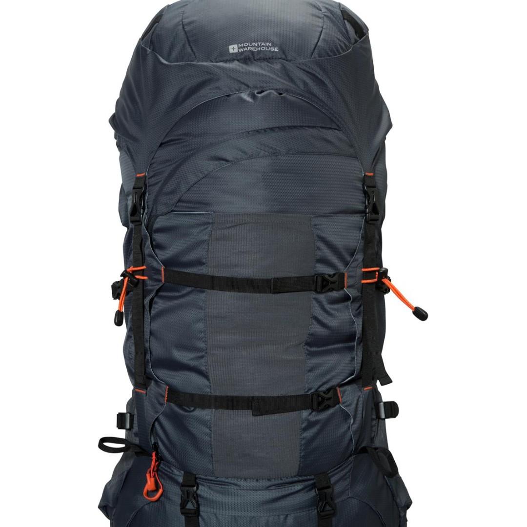 MOUNTAIN WAREHOUSE 80L BACKPACK(NEW), Sports Equipment, Hiking ...