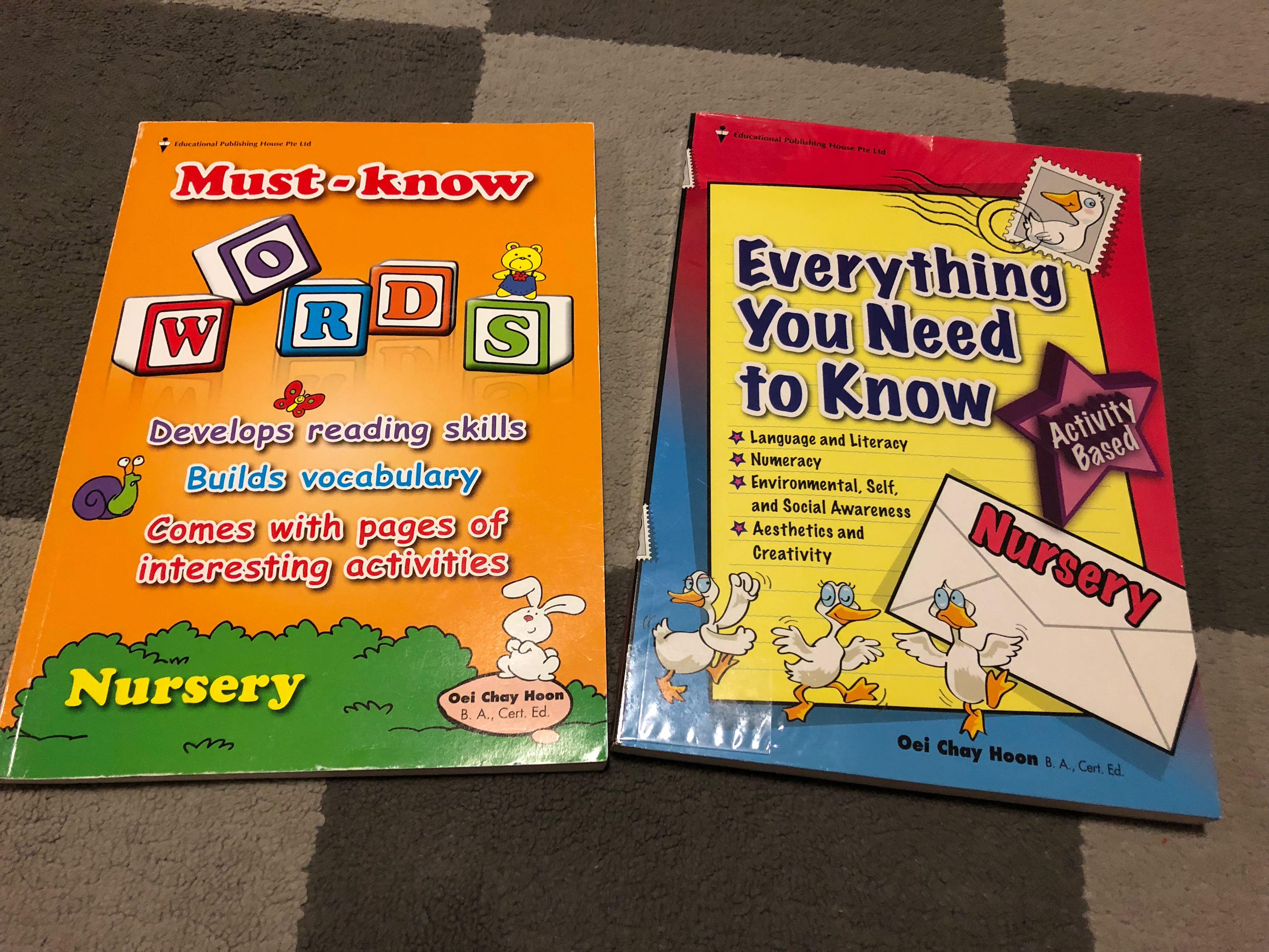 Nursery Activities books, Hobbies & Toys, Books & Magazines, Children's ...