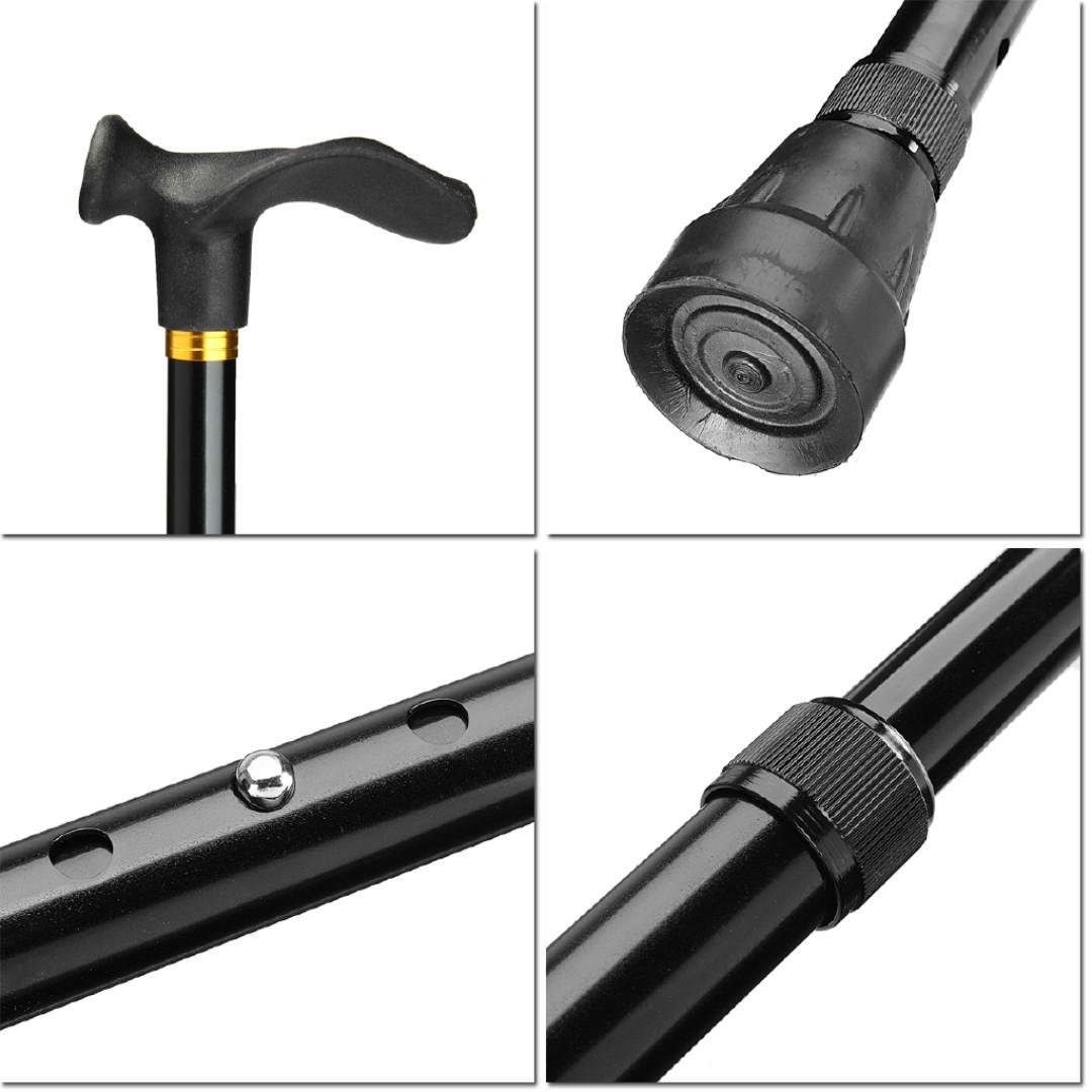 Palm Grip Orthopedic Walking Cane Ergonomic Handle Left Hand Walking ...