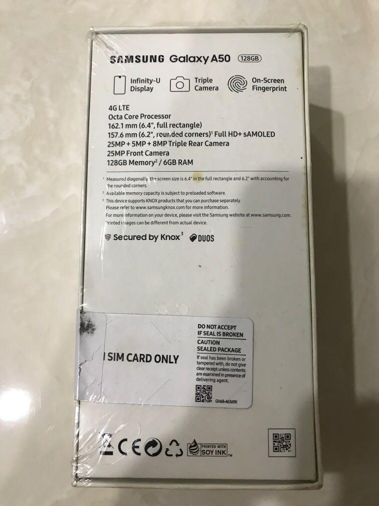 Samsung Galaxy A50 128GB Memory, Mobile Phones & Gadgets, Mobile Phones ...
