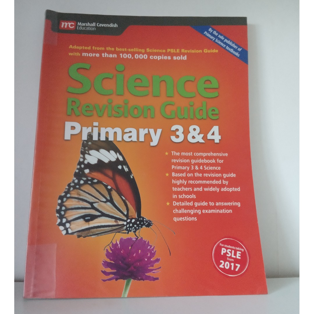 Science Revision Guide Primary 3 & 4 [For students taking the PSLE from ...