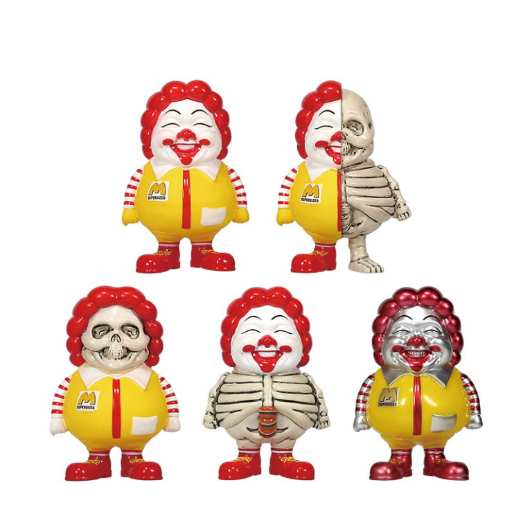 SFBI 上海展 限量 Ron English MC Supersized Mini 麥胖 公仔 盒玩 盲盒, 書籍、休閒與玩具, 收藏 ...