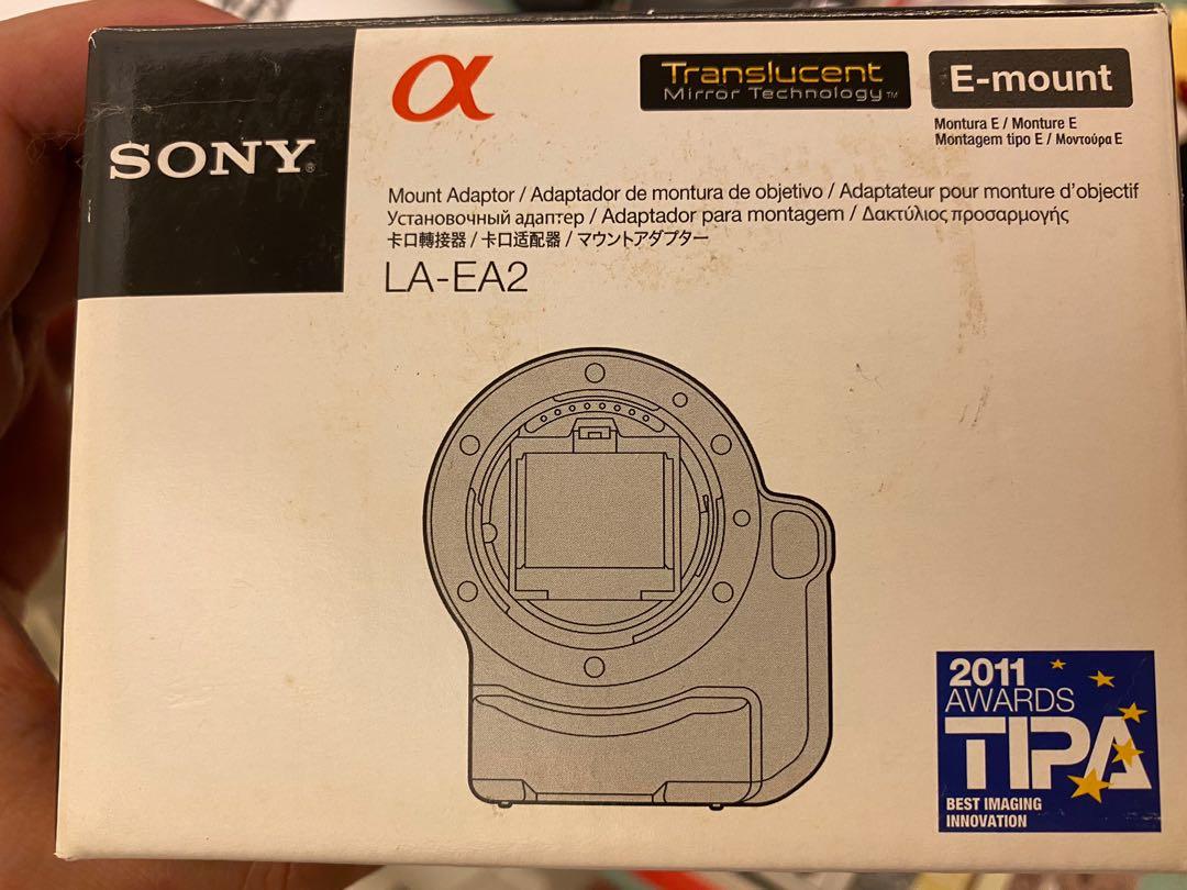 Sony LA-EA2 (lens adapter), Photography, Lens & Kits on Carousell