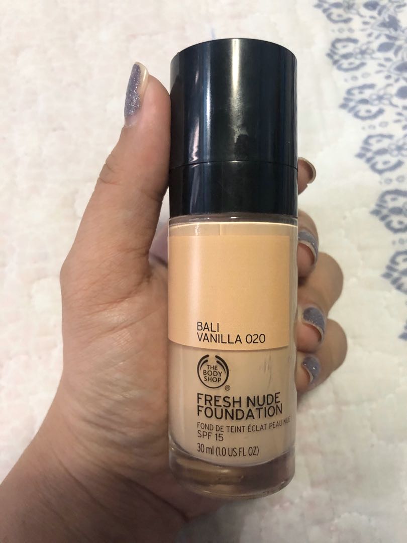 The Body Shop Fresh Nude Foundation, Beauty & Personal Care, Face ...