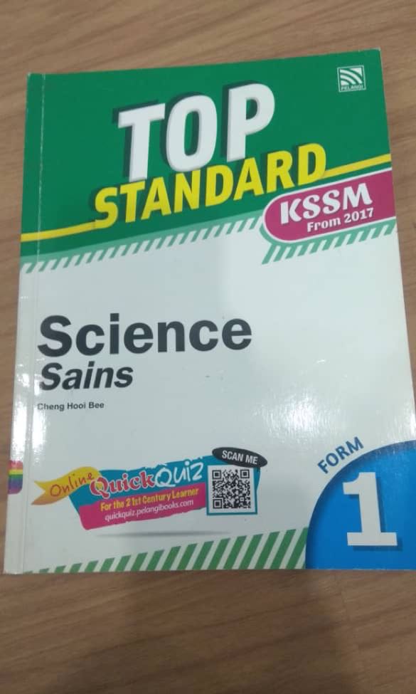 TOP STANDARD KSSM SCIENCE PT3 FORM 1 DUAL LANGUAGE, Hobbies & Toys ...
