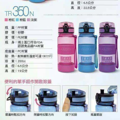 TR55 Ion Energy multi-functional Cold/Hot Sports Water Bottle BPA Free (350ml) BRAND NEW ...