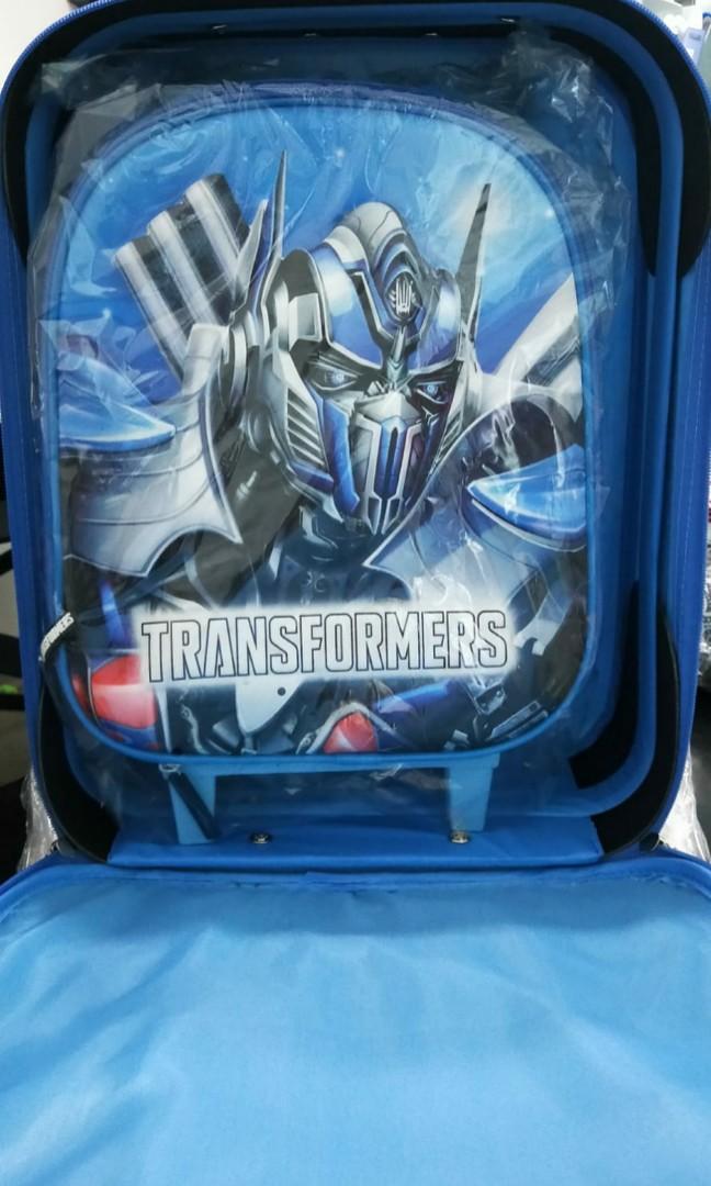 Set of 2 cabin luggage... Transformer luggage for boys., Babies & Kids ...