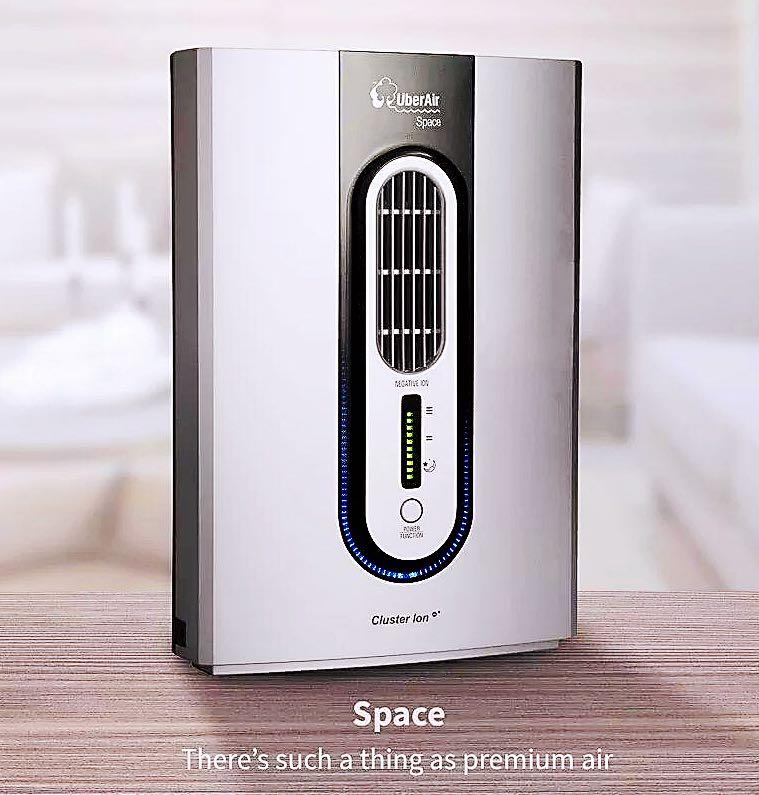 UBER AIR SPACE Negative Ionizer (UberAir Uber Air Purifier Filter ...