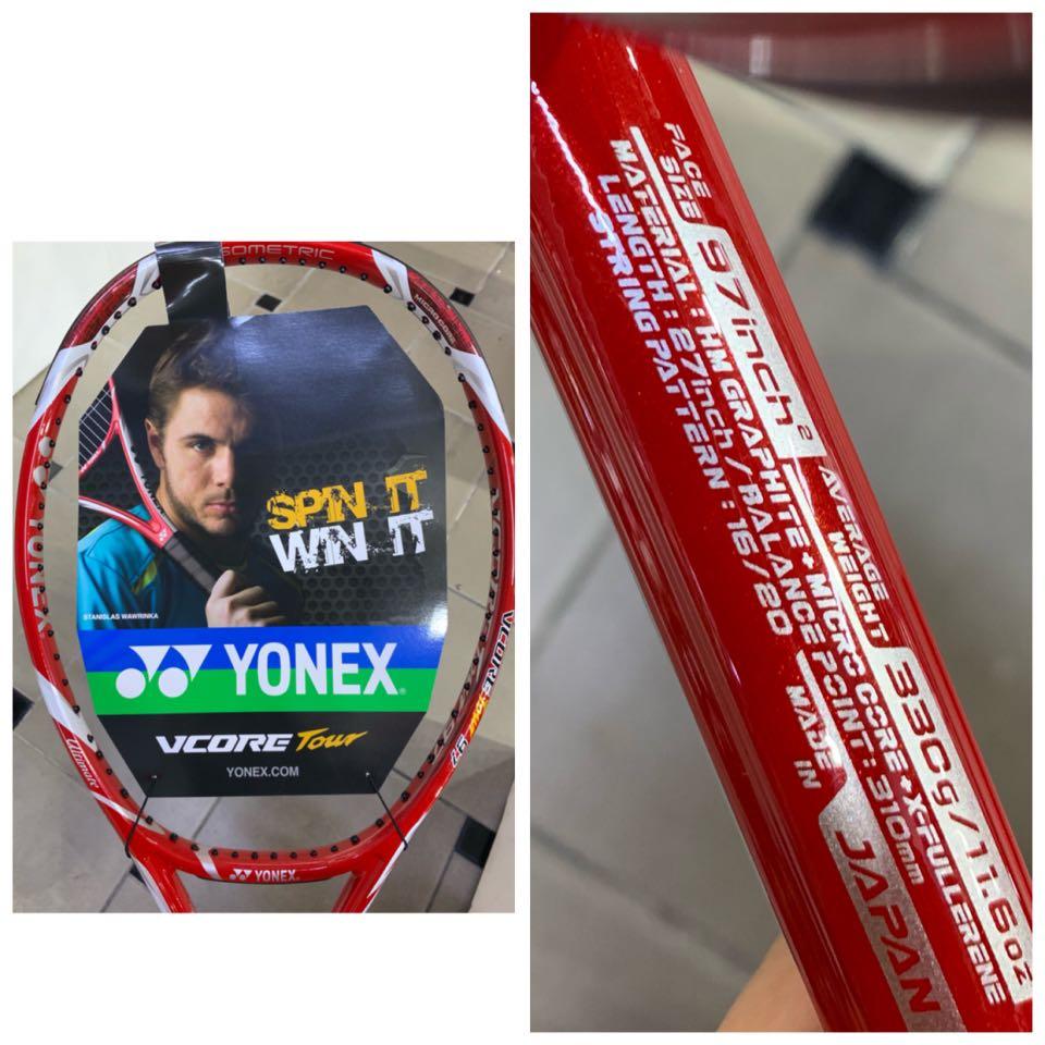 Yonex New Old Stock Tennis Racquets, Sports Equipment, Sports & Games ...