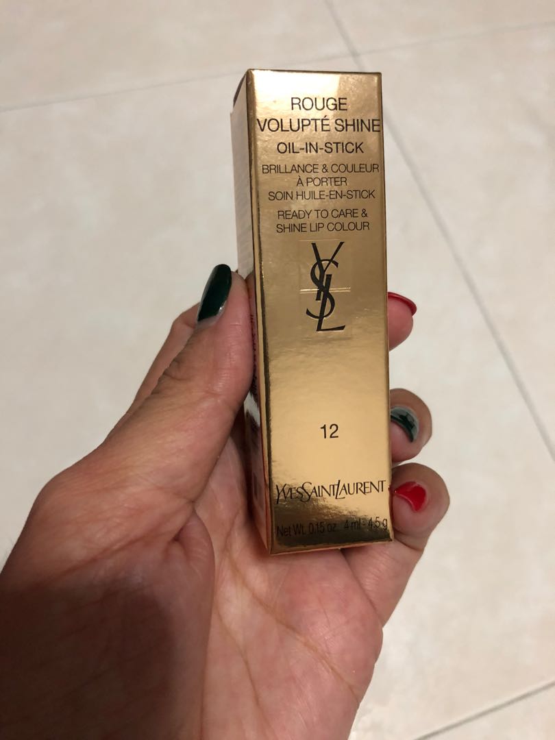 YSL Lipstick 12 Corail Dolman, Beauty & Personal Care, Face, Makeup on ...