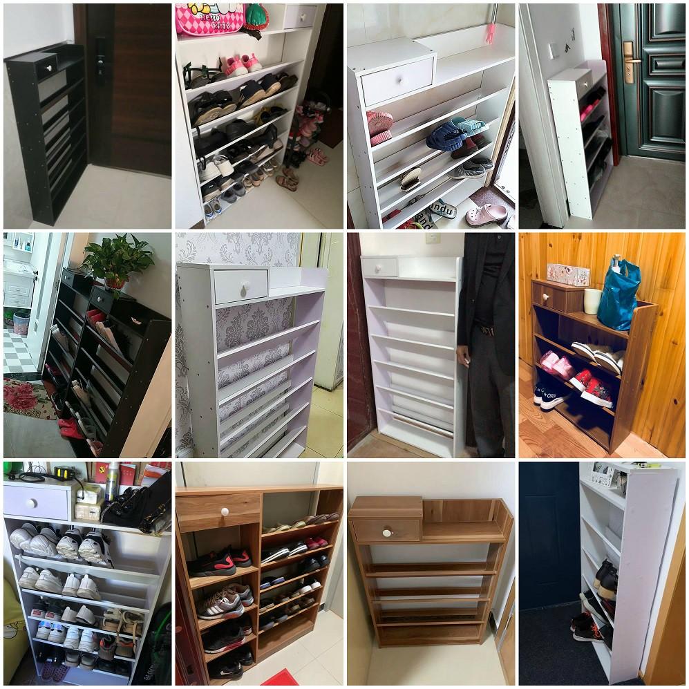 （訂貨價：$168up）17cm超窄鞋櫃(連小櫃桶) 寬60cm|75cm 鞋架 收納櫃 層架 Shoe Cabinet, 傢俬＆家居, 傢俬, 書櫃、櫃子及架 - Carousell