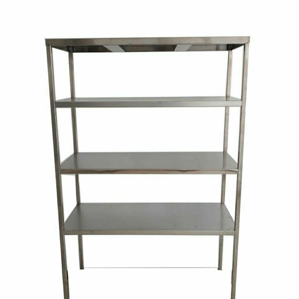 4 Tier Rack Stainless Steel, Furniture & Home Living, Furniture ...