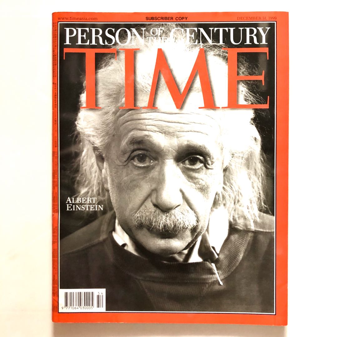 Albert Einstein | Time Magazine Person of the Century | Dec 1999, Hobbies & Toys, Books ...