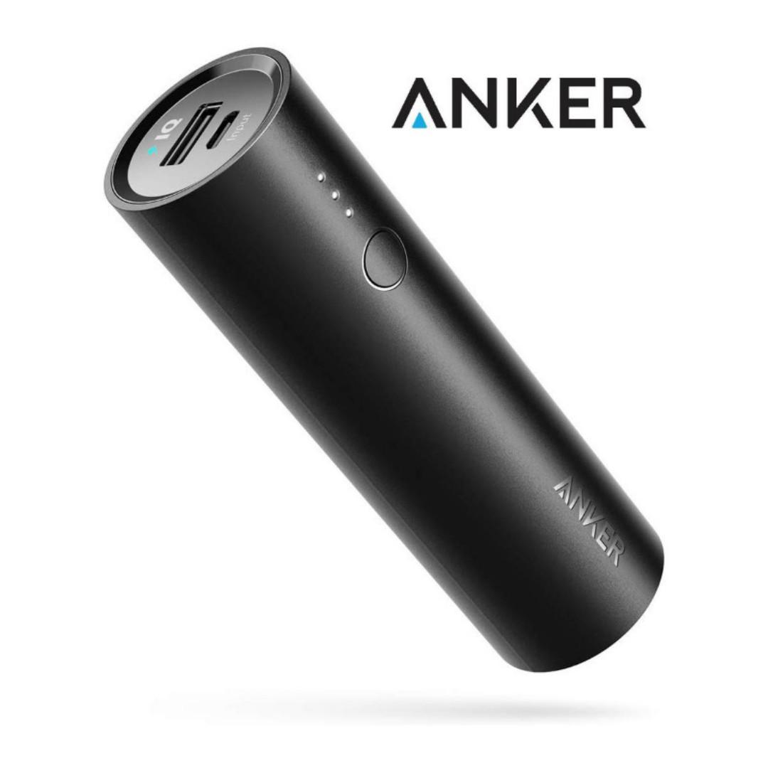 ANKER PowerCore 5000 Ultra-Compact Power Bank with Fast-Charging ...