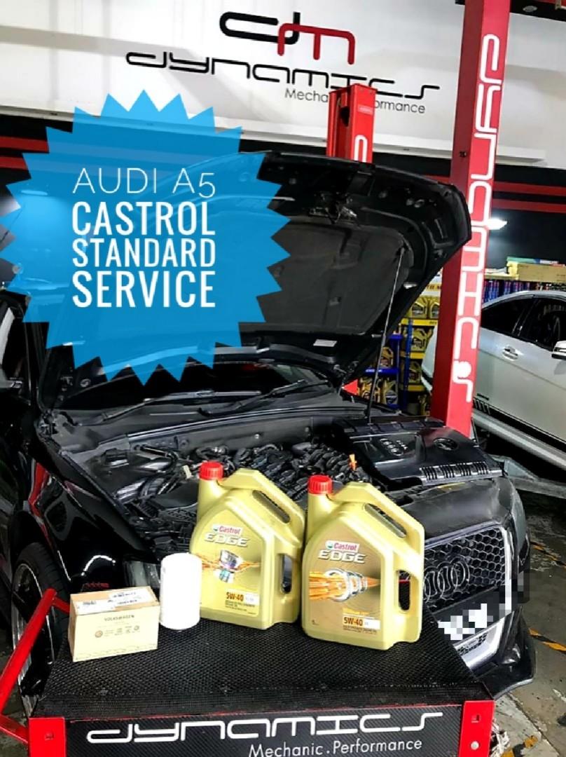 AUDI: Castrol Edge Titanium Standard 10k Service package, Car ...