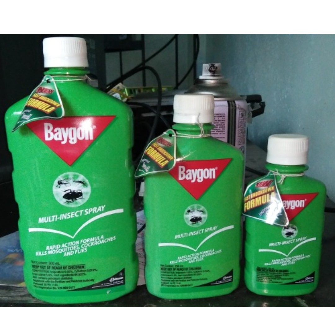 baygon insecticide 500, 250, 150 ,100, Commercial & Industrial ...