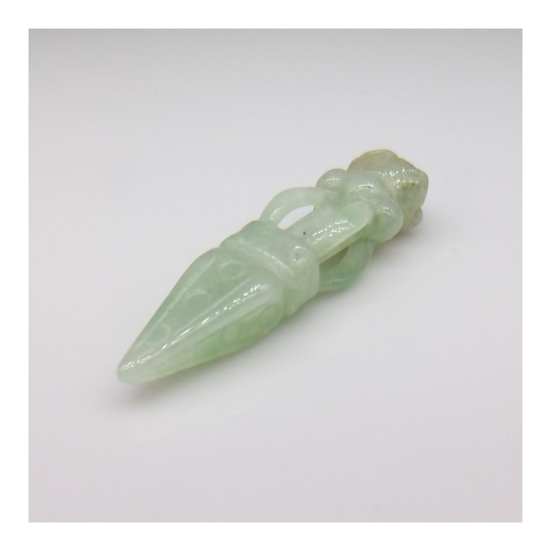 Burmese Jadeite Vajra Dagger, Vintage & Collectibles, Religious Items ...