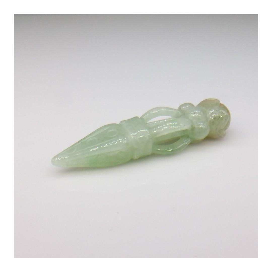 Burmese Jadeite Vajra Dagger, Vintage & Collectibles, Religious Items ...